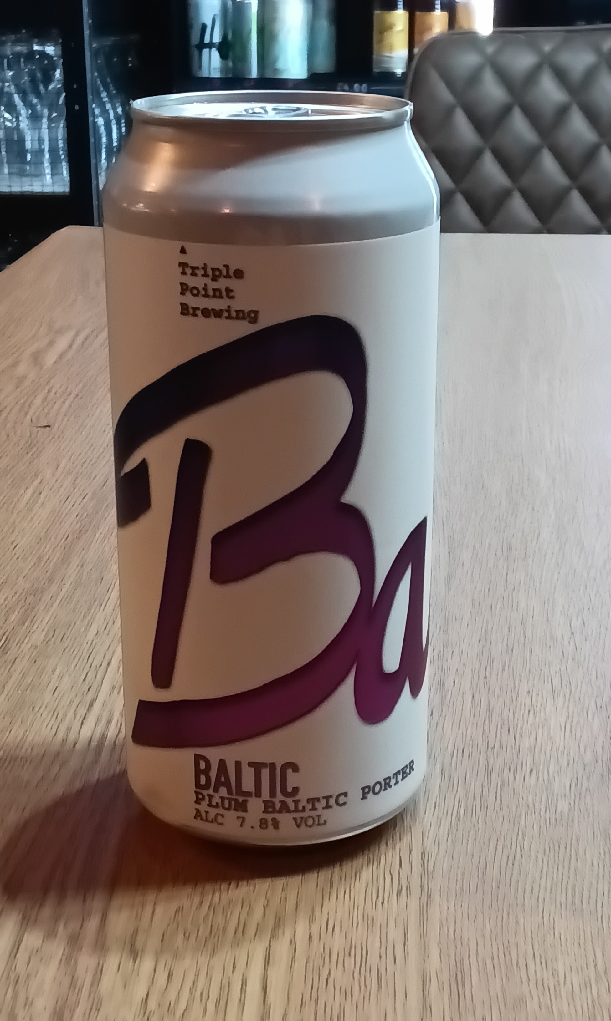 Triple Point Baltic Plum Porter 7.8% 440ml Can – Kiveton Tap